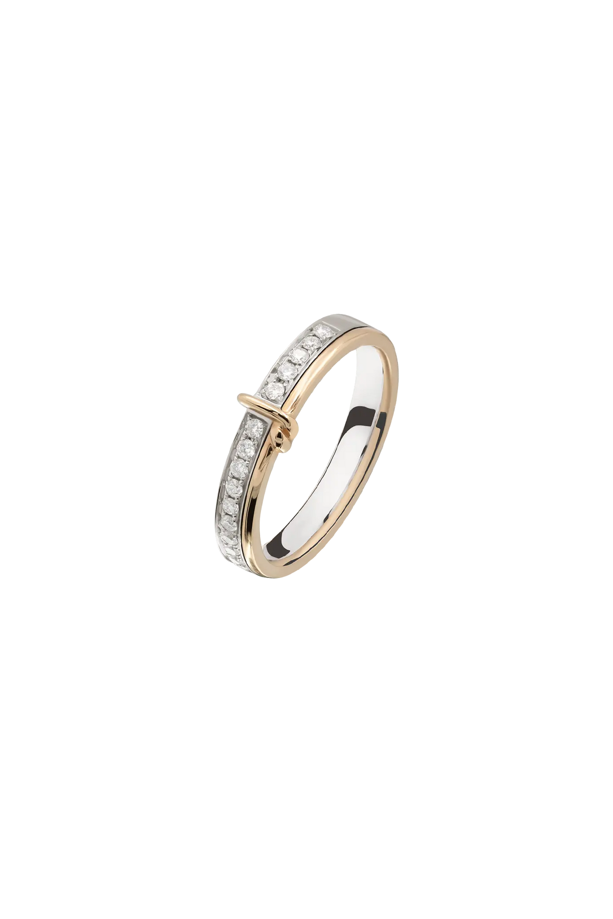 Inel Tied Souls din Aur de 18k si Diamante | Lisa&Co.